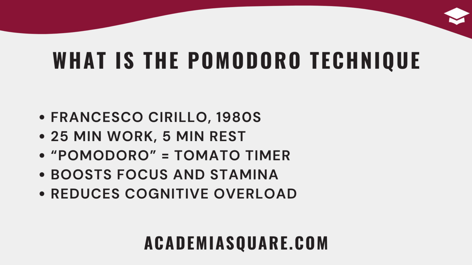 The Pomodoro Technique: The 25/5 Study Method Explained